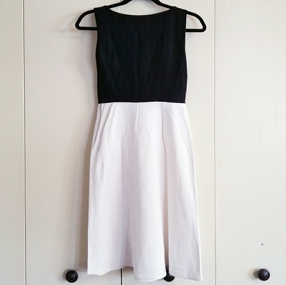LOFT | Dresses | Loft Petites Colorblock Linen Blend Dress | Poshmark